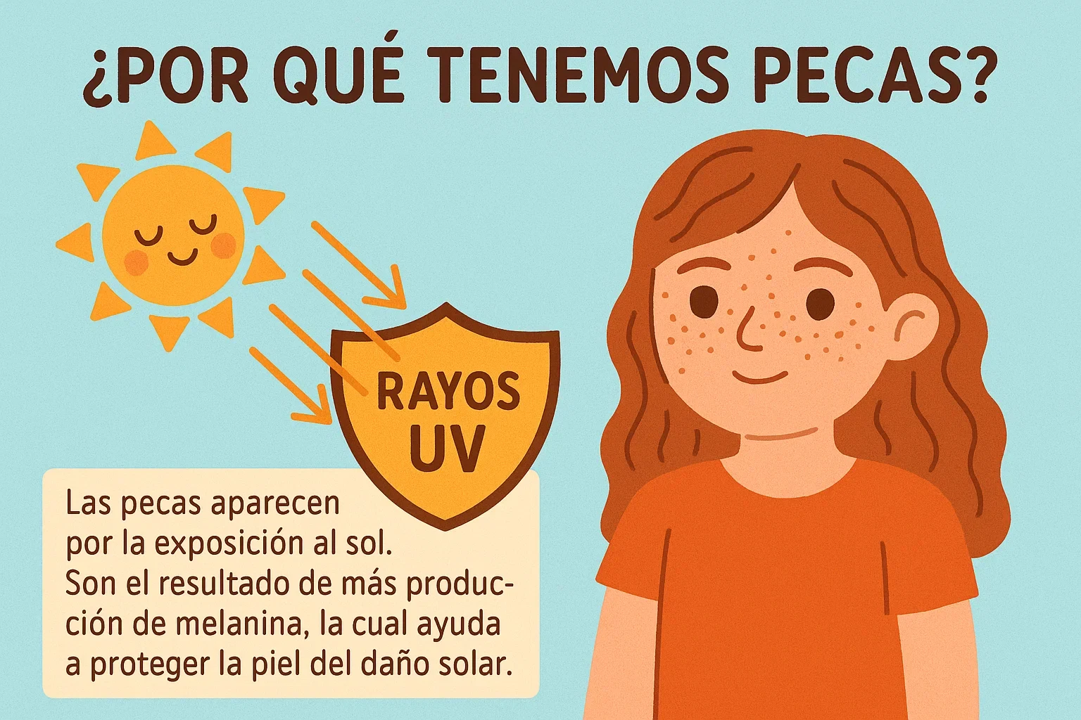 ¿Por qué tenemos pecas? Causas, cuidados y cómo tratarlas